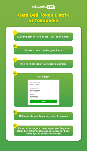 Cara Beli Token Listrik di Tokopedia | Tokopedia Care